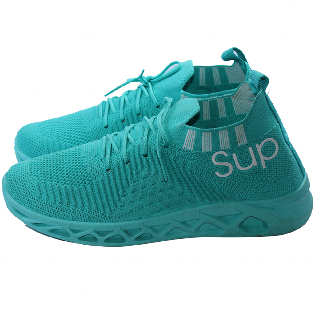 Buy Boerfu Light Green Shoes for Walking Running Gym Training Party ...